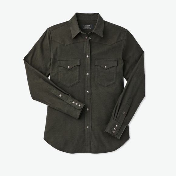Filson | Tops | Filson Wmns Western Flannel Shirt | Poshmark